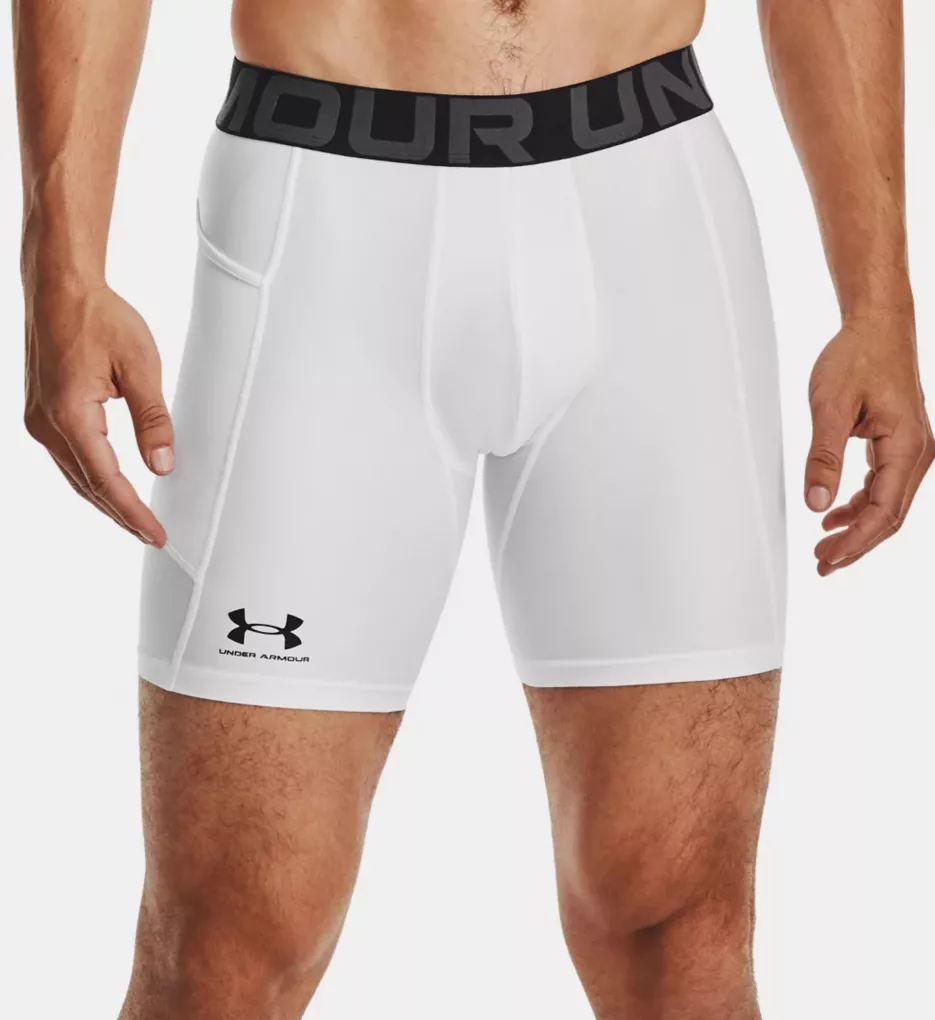 HeatGear Compression Short White S by Under Armour