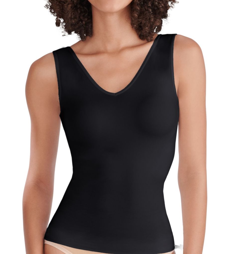 Seamless Smoothing Spin Tank Midnight Black M