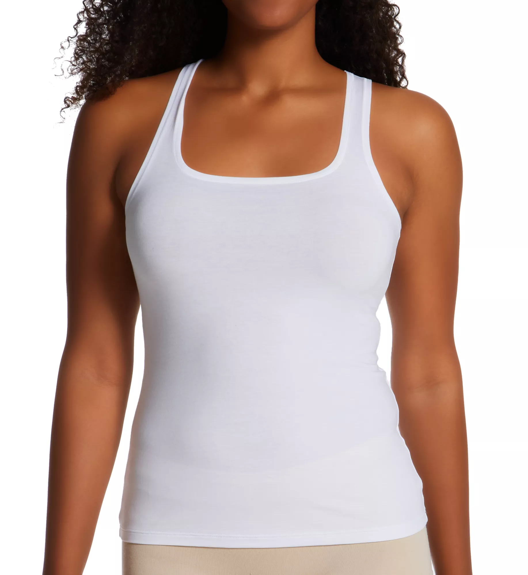Understated Cotton Tank White XL
