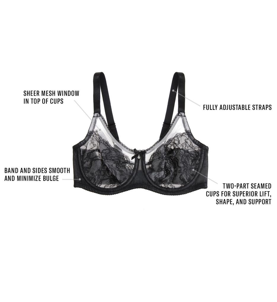 Retro Chic Full Figure Underwire Bra