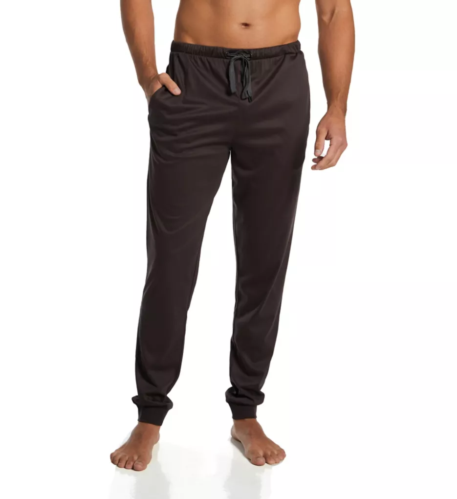 Sea Island Luxury Cotton Cuffed Lounge Pant Chocolate 2XL by Zimmerli